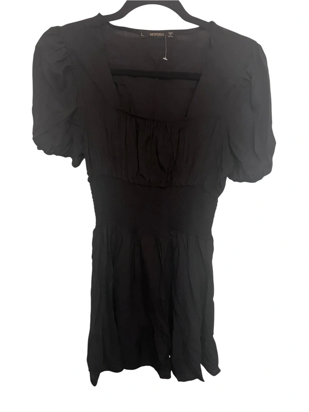 Hesperus | Dresses | Hesperus Black Mini Dress Nwot | Poshmark